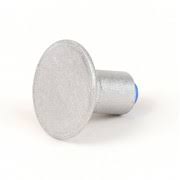 Aluminum Rebar Caps, 2" Flat Top for 5/8 Rebar | Transit and Level Clinic