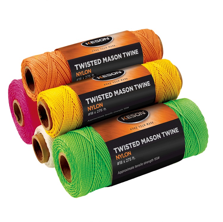 Keson Braided Mason Twine, 500' | Transit and Level Clinic