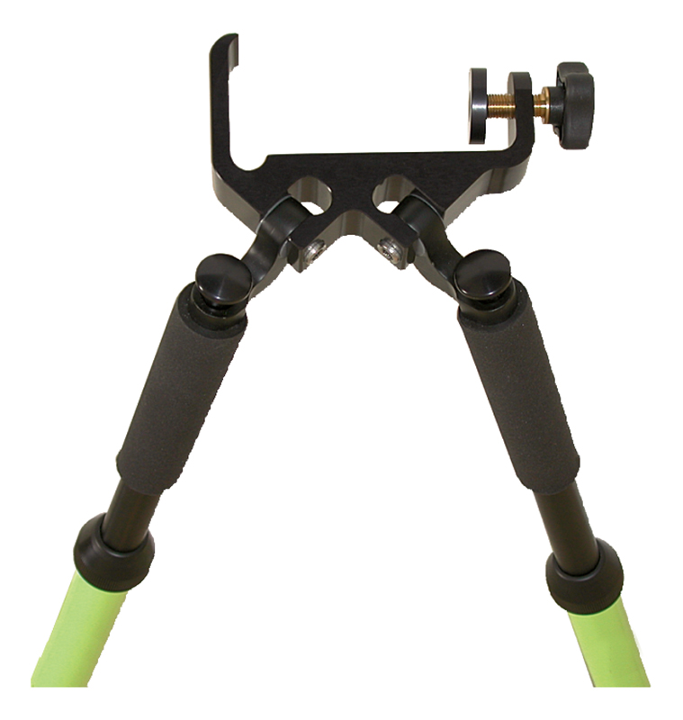 SECO Thumb-Release Invar/Leveling Rod Bipod | Transit and Level Clinic